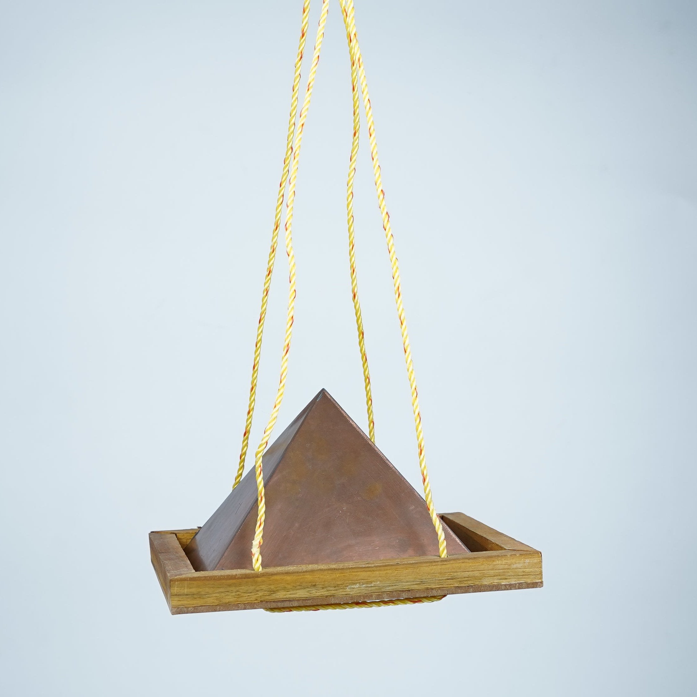 Copper Hanging Pyramids